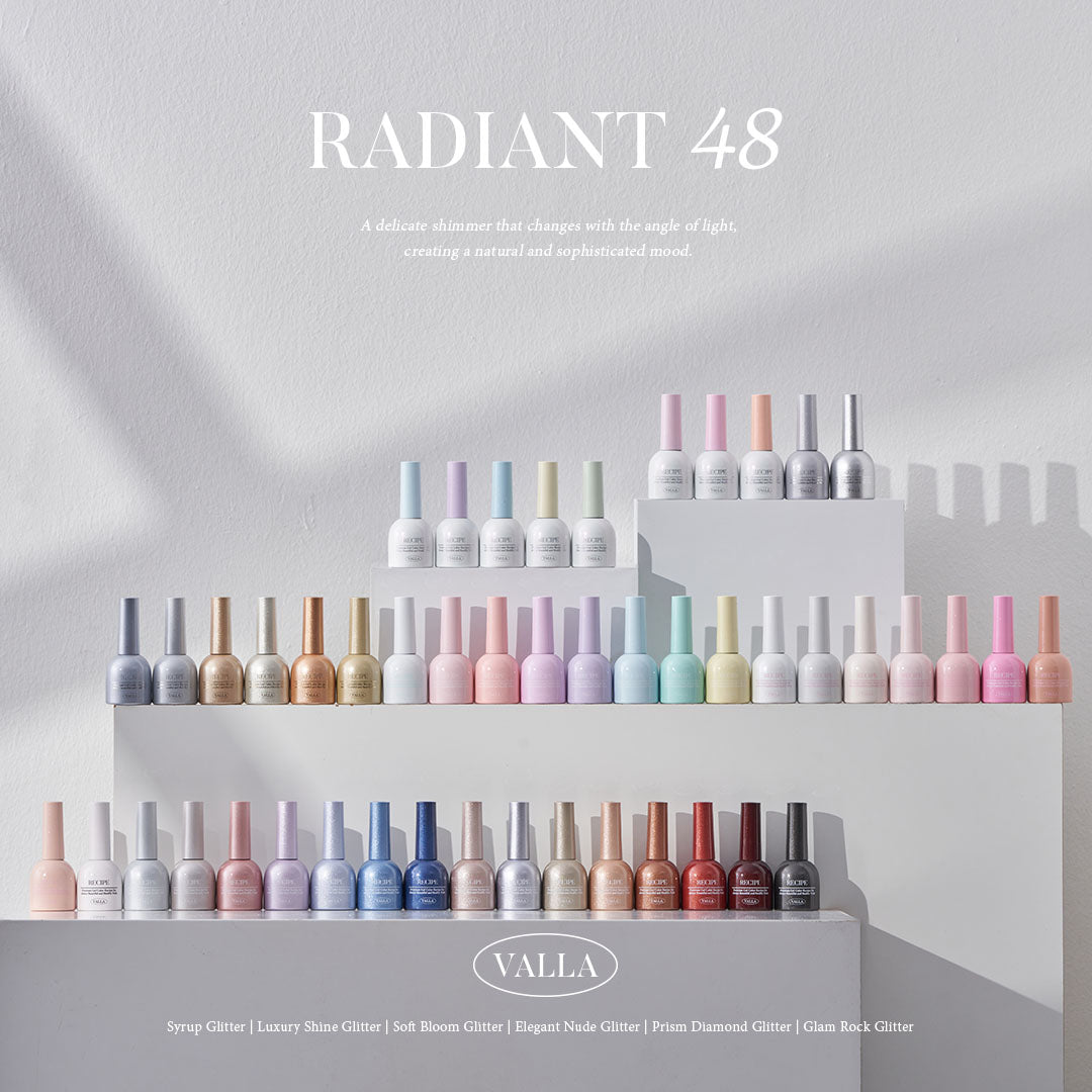 VALLA - Radiant 48 Glitter Collection
