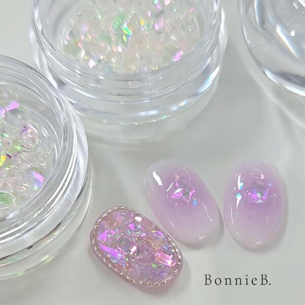 Bonniebee Mixed Ice Stone [Unfoil Mini Aurora Purple]