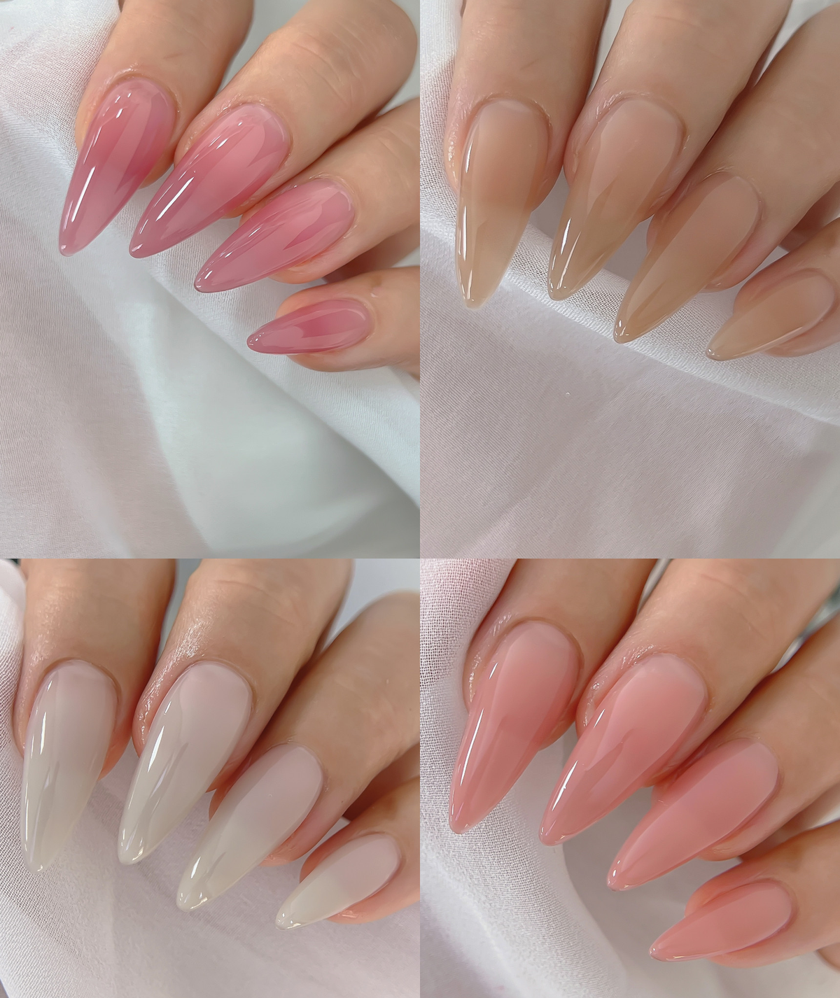 Nailbayo - Doi Nudi Syrup Gel Set IV (4 Types)