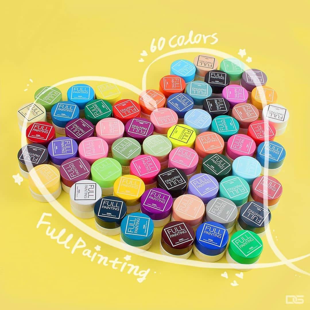 DGEL Full Painting Gel Collection (60 Colors)