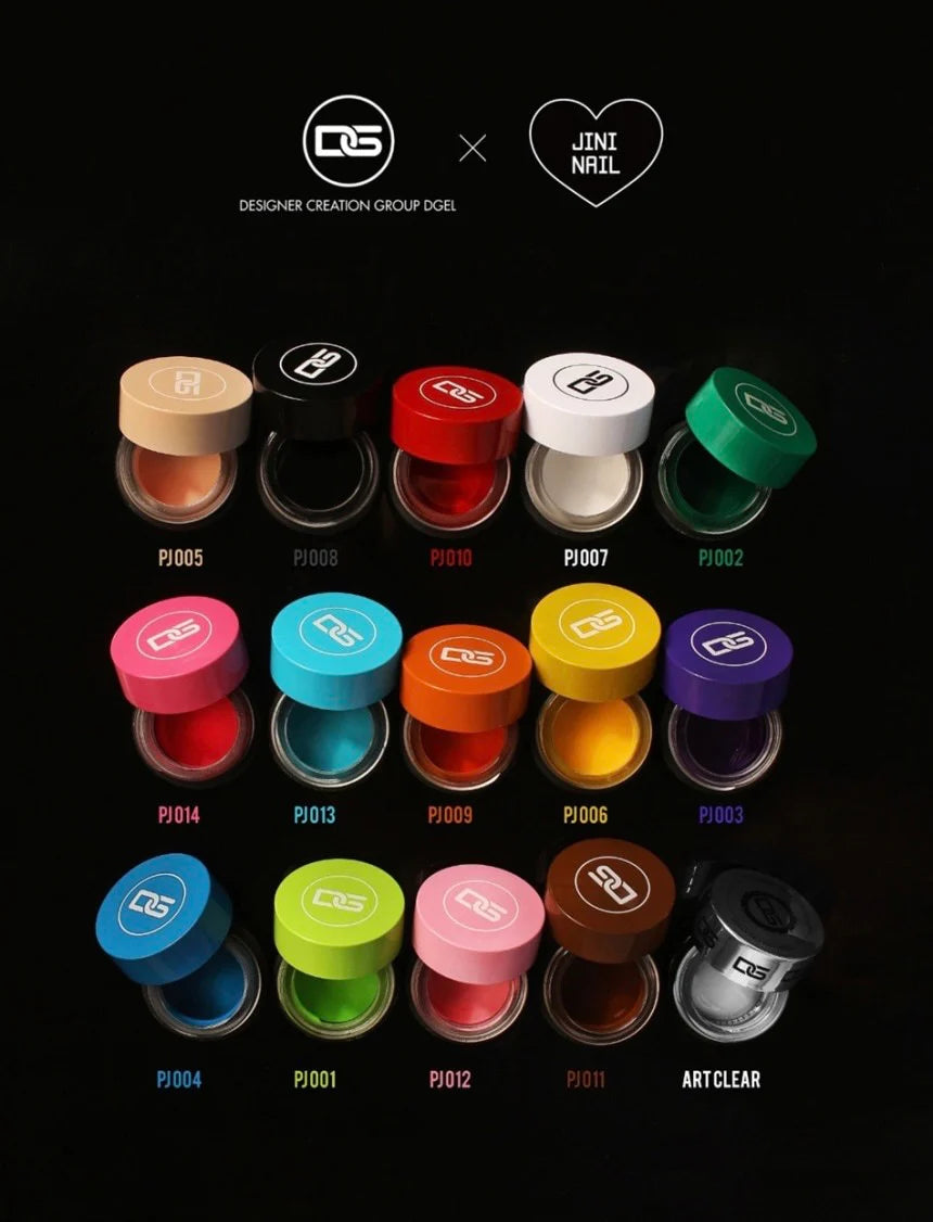 DGEL x JINI Painting Gel 15 Piece Set (Collection/Individual)
